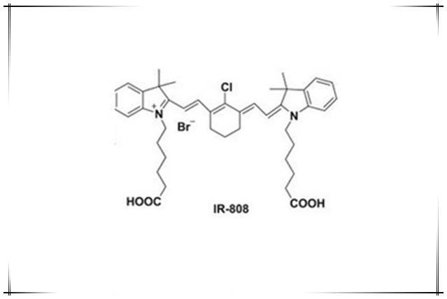 近红外吸收荧光染料IR-808，IR-808 NH2，IR-808 amine，发射808nm 性质分享_ICG-Sulfo-Osu_水溶性_试剂