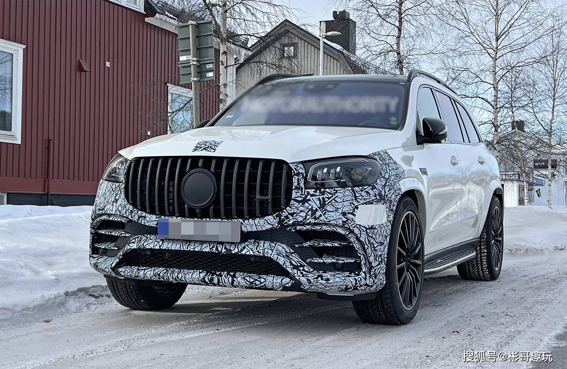 新款梅赛德斯奔驰AMG GLS 63谍照曝光 将于2023年内亮相_搜狐汽车_搜狐网