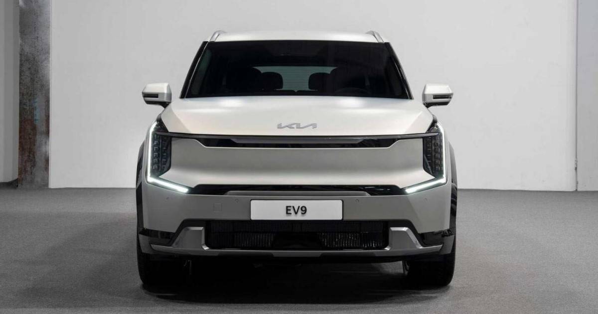 起亚EV9官图发布，造型硬朗内饰科技，提供6座/7座可选_搜狐汽车_搜狐网