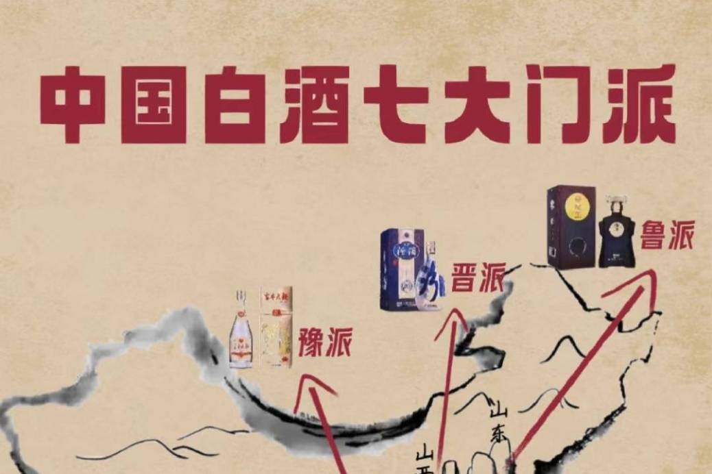 中国白酒七大门派,你爱喝哪一派?