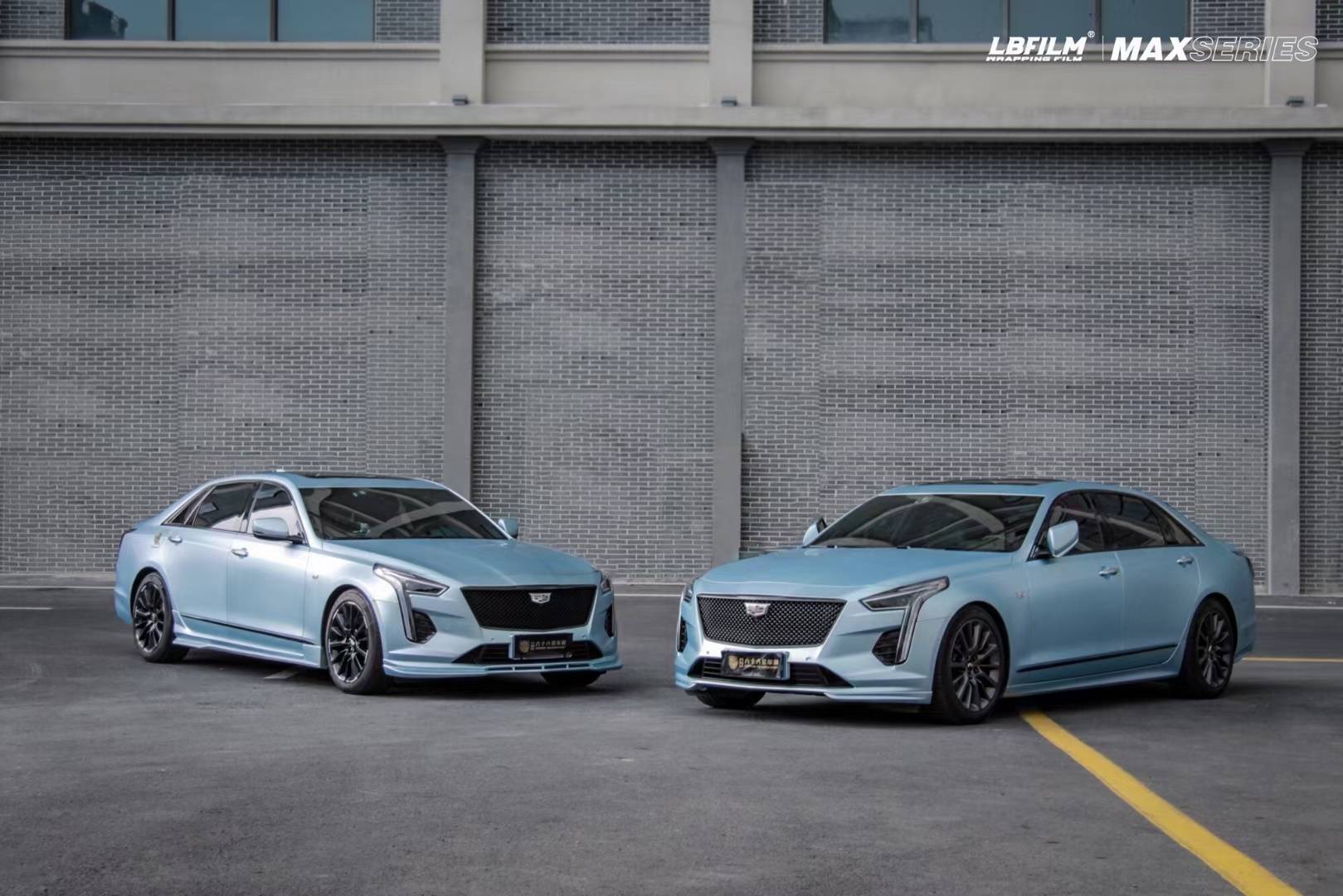 凯迪拉克CT6-LB改色膜超亚纳米蓝，高级又神秘_搜狐汽车_搜狐网