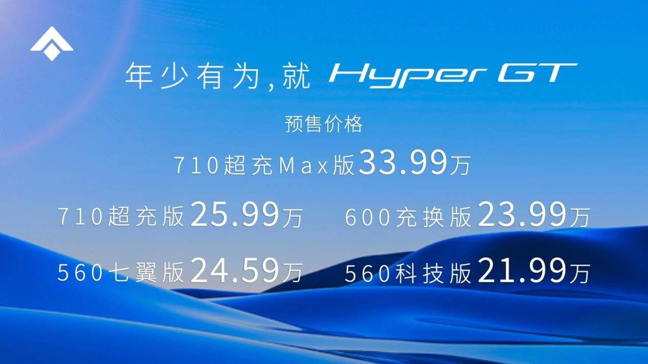 21.99万起，Hyper GT预售发布，纯电豪华领域开启新序章_搜狐汽车_搜狐网