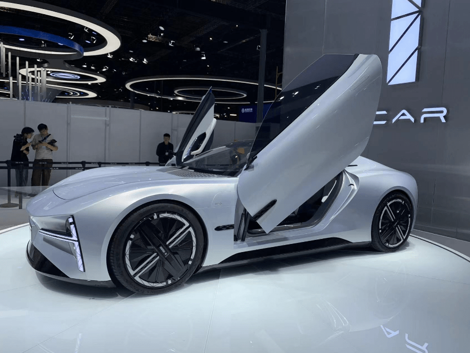 上海车展：实拍解析奇瑞iCAR品牌iCAR 03+概念车iCAR GT_搜狐汽车_搜狐网