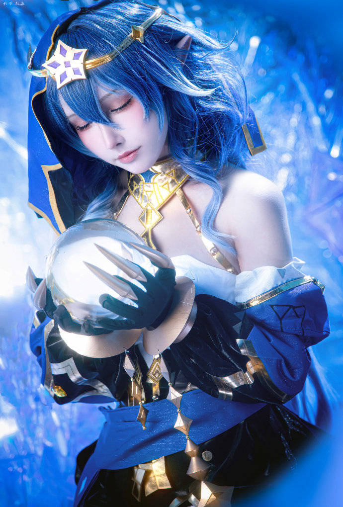 cos：原神莱依拉Cosplay正片16P-超级小禾儿_伊喵_白嫖_部落