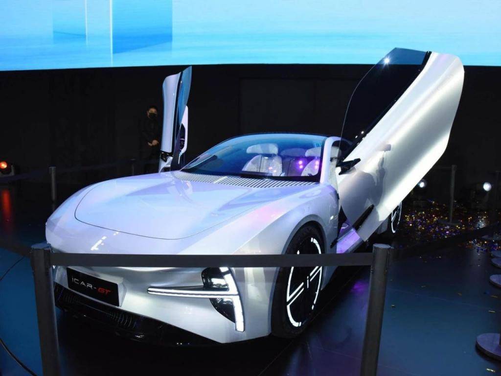未来感十足，奇瑞新能源iCAR-GT概念车，纯电双门轿跑_搜狐汽车_搜狐网