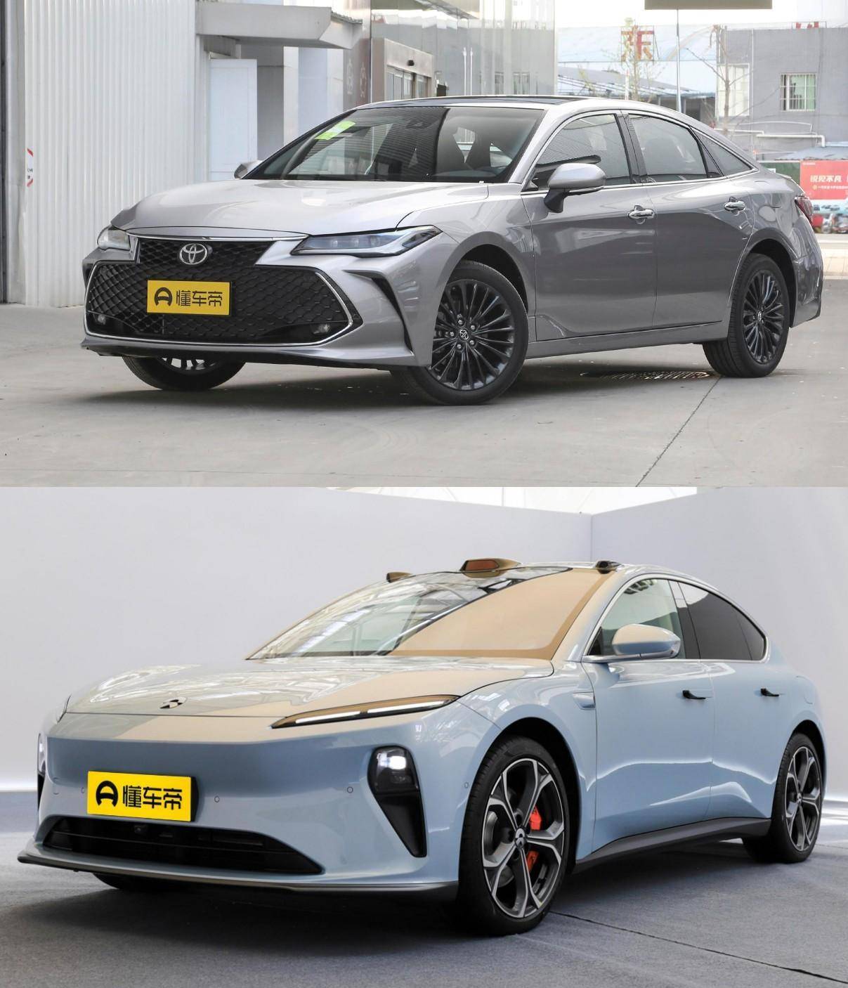 两款中型车PK：丰田亚洲龙“遇上”蔚来ET5，造型动感，选谁好？_搜狐汽车_搜狐网