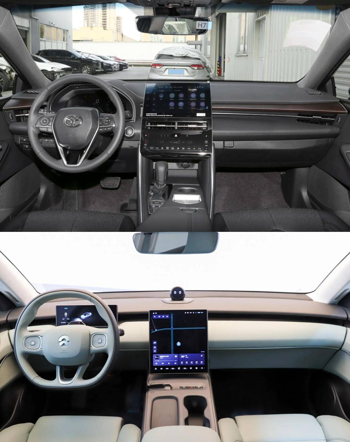 两款中型车PK：丰田亚洲龙“遇上”蔚来ET5，造型动感，选谁好？_搜狐汽车_搜狐网