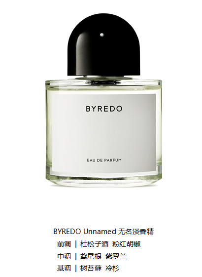 不被定义 BYREDO再次发布限定版Unnamed无名淡香精_Ben_Gorham_文字