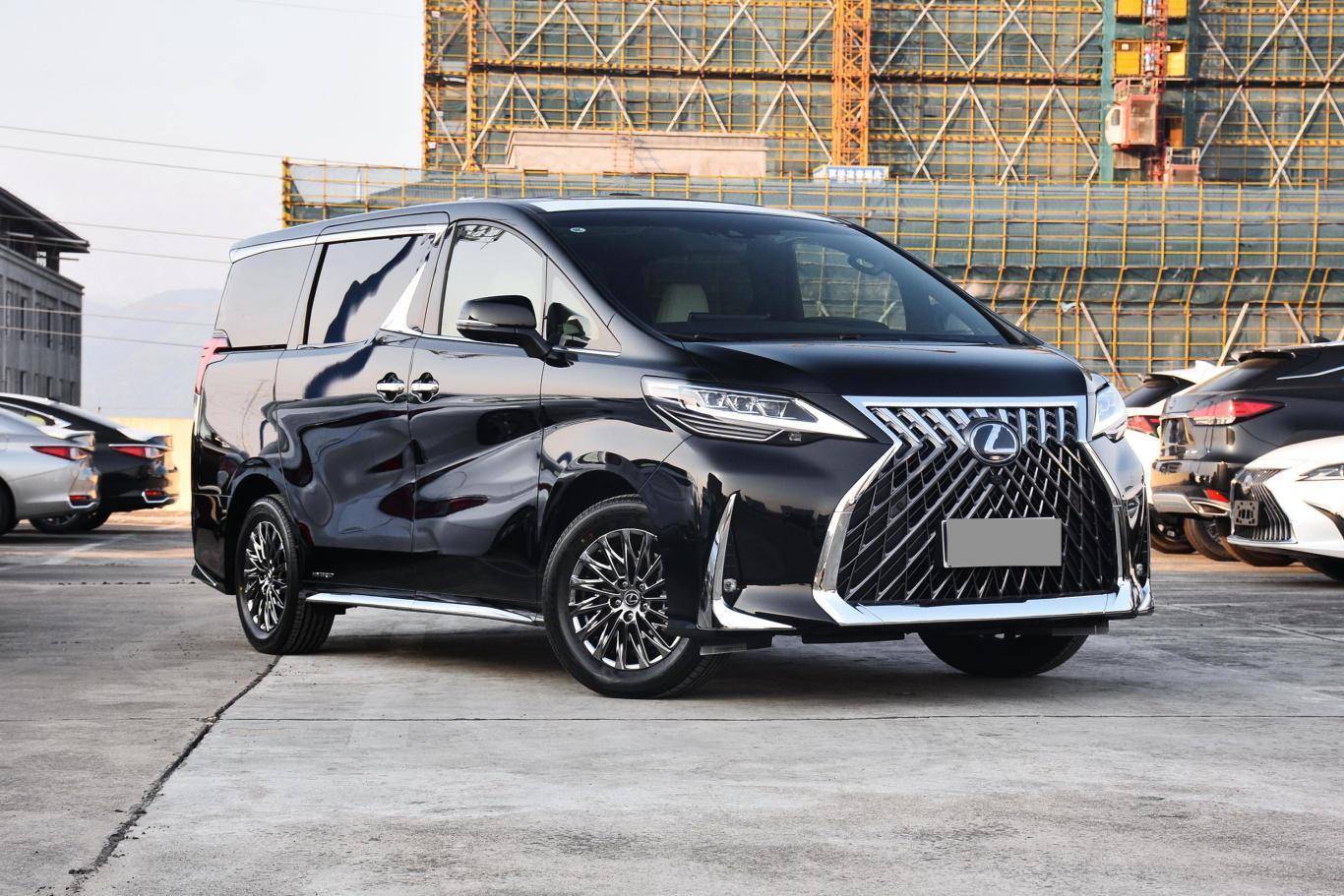 雷克萨斯全新LM实车街拍，网友：不如腾势D9、M8宗师版有气场_搜狐汽车_搜狐网