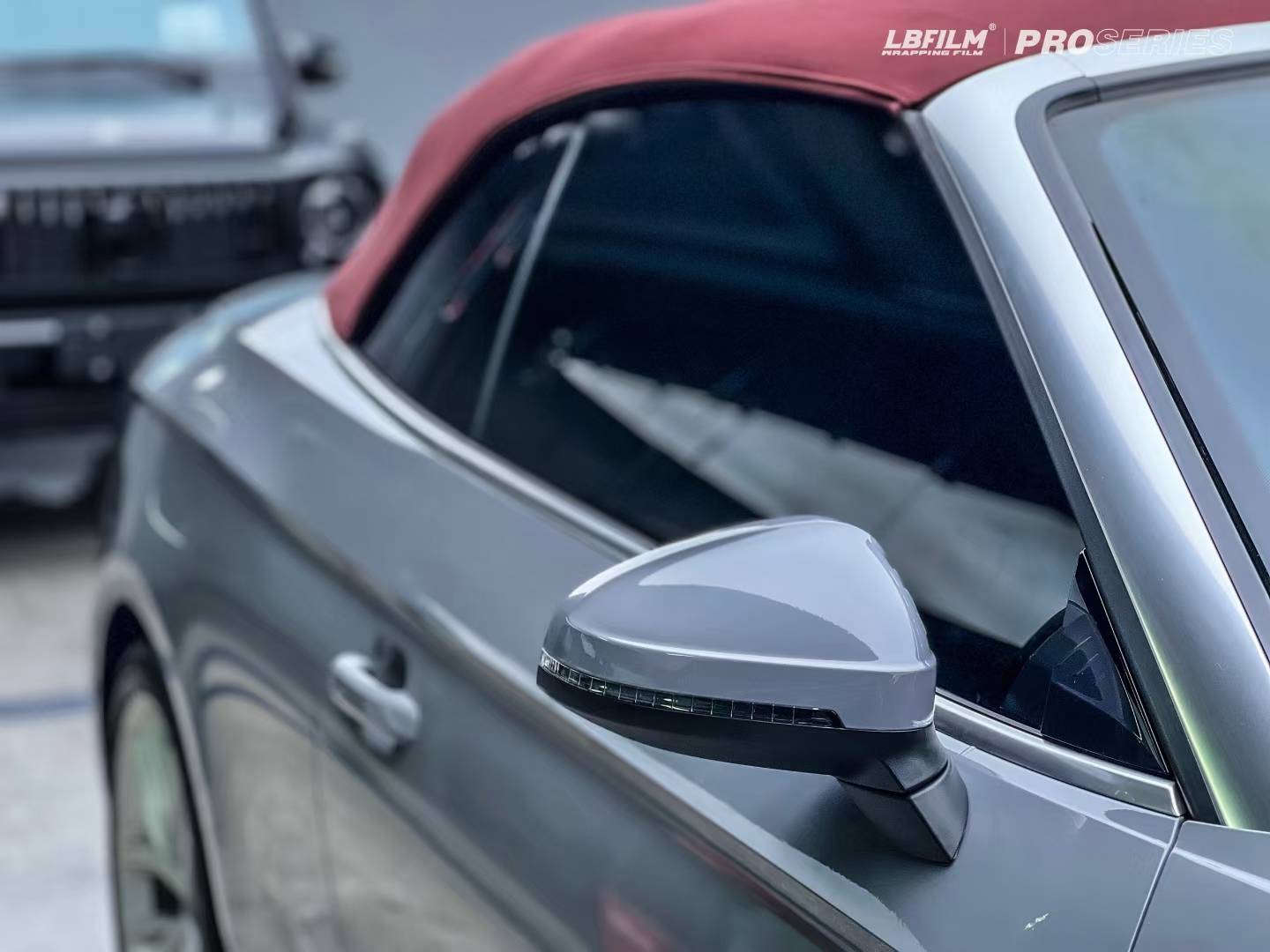 奥迪A5-LBFILM改色膜高亮纳多灰,灰色给人的感觉更有范儿_搜狐汽车_搜狐网