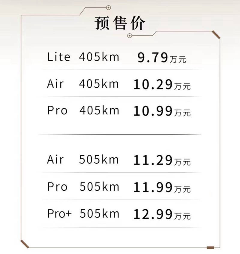 9.79万起，江淮钇为3正式开启预售，最高续航505km_搜狐汽车_搜狐网