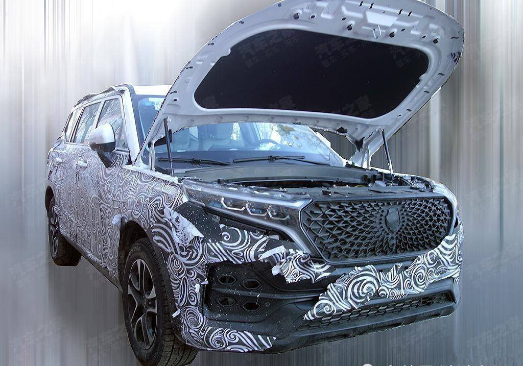 东南旗舰SUV DX9谍照曝光，车身高大，轮廓很方正_搜狐汽车_搜狐网