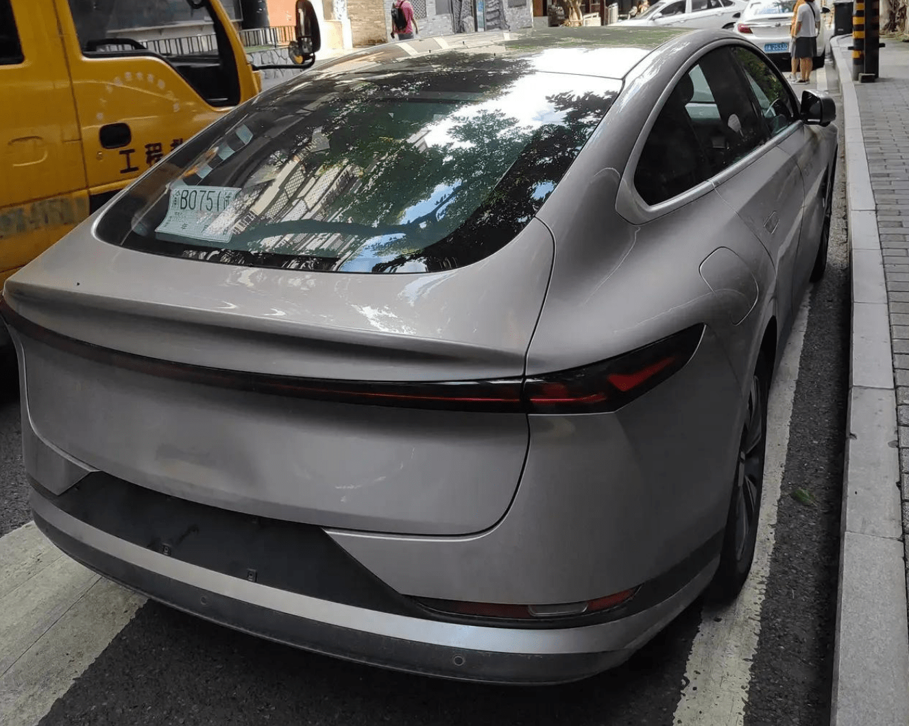 长安启源A07实车现身，长超4米9+续航710km，比亚迪汉不香了？_搜狐汽车_搜狐网