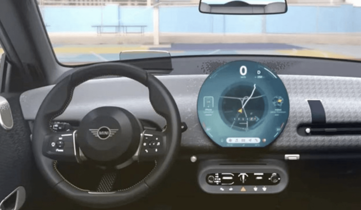 就这！能干得过国产？MINI COOPER EV内饰公布_搜狐汽车_搜狐网