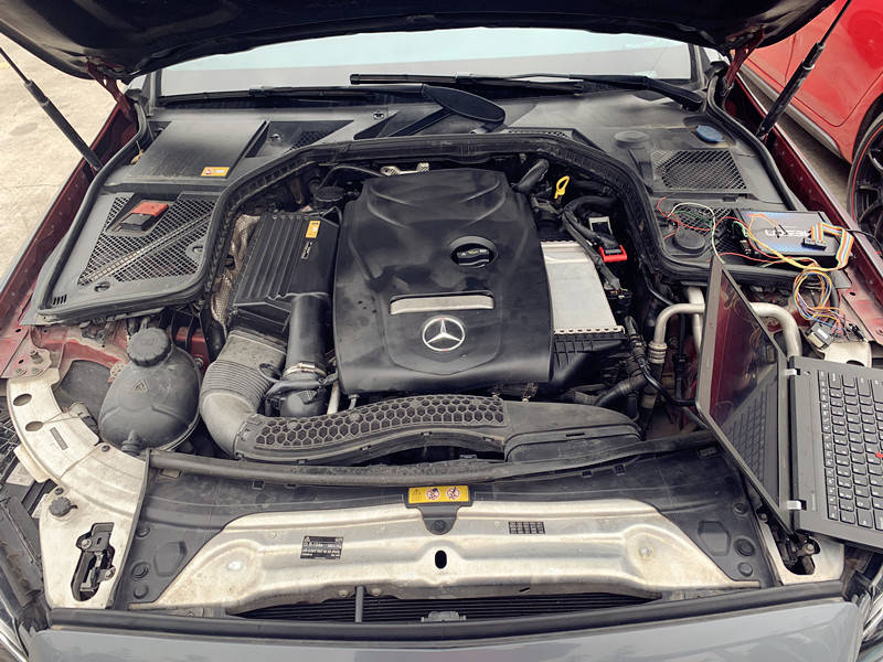 奔驰C200L 2.0T进排气改装结合艾森ECU特调程序：减重增肌暴躁来袭！_搜狐汽车_搜狐网