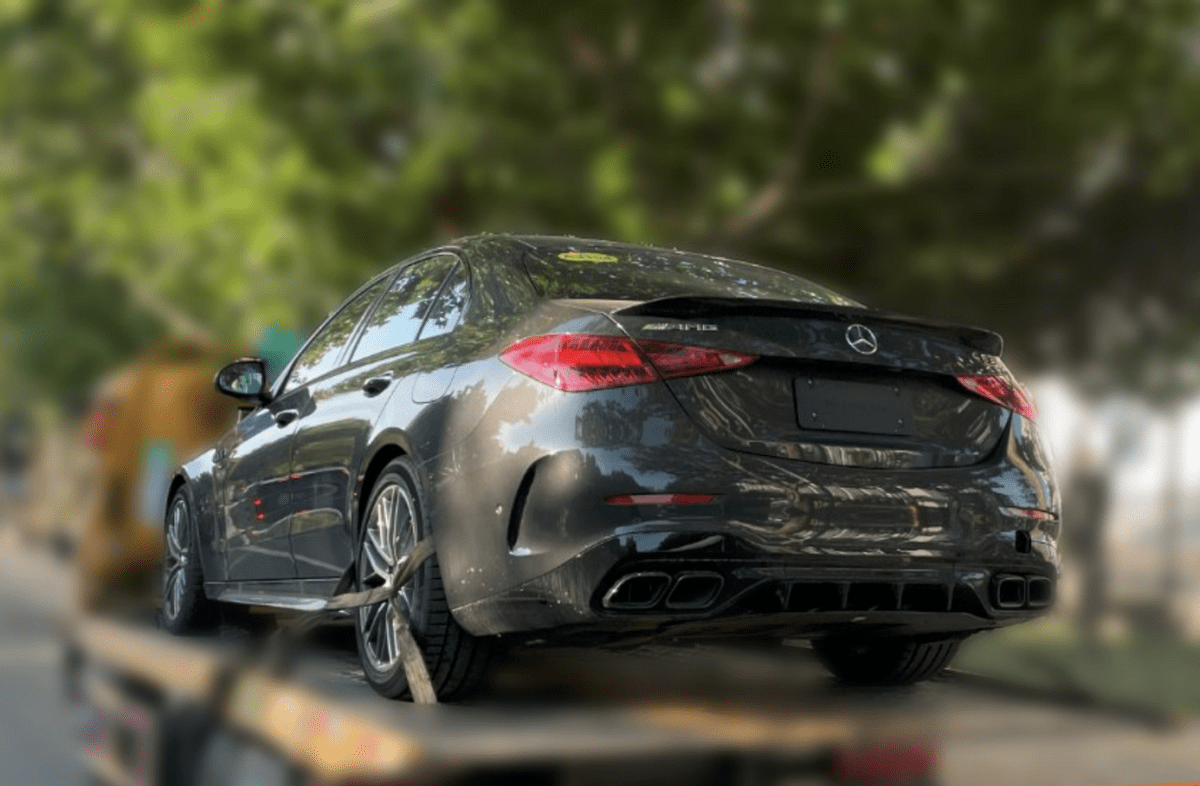 全新AMG C63国内曝光！没有大V8，网友：和汉DM-p有了可比性？_搜狐汽车_搜狐网