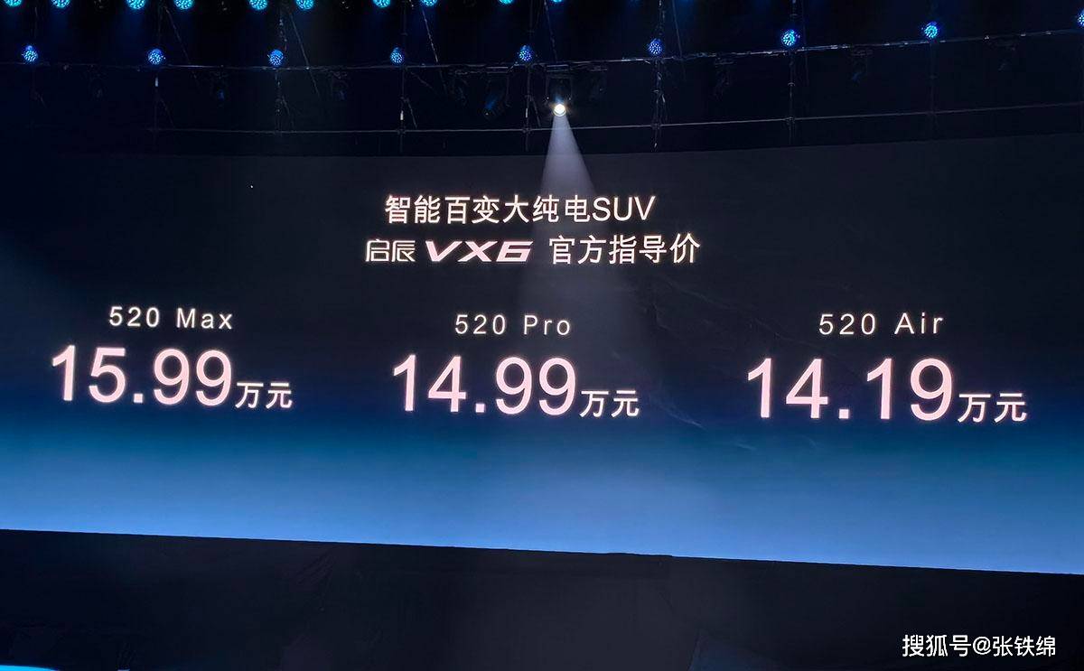 东风启辰VX6正式上市，外观很前卫时尚，车长4658mm，续航520km_搜狐汽车_搜狐网