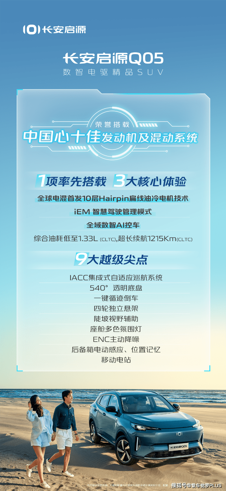 长安启源Q05配置信息曝光，预计11月11日正式开启预售_搜狐汽车_搜狐网