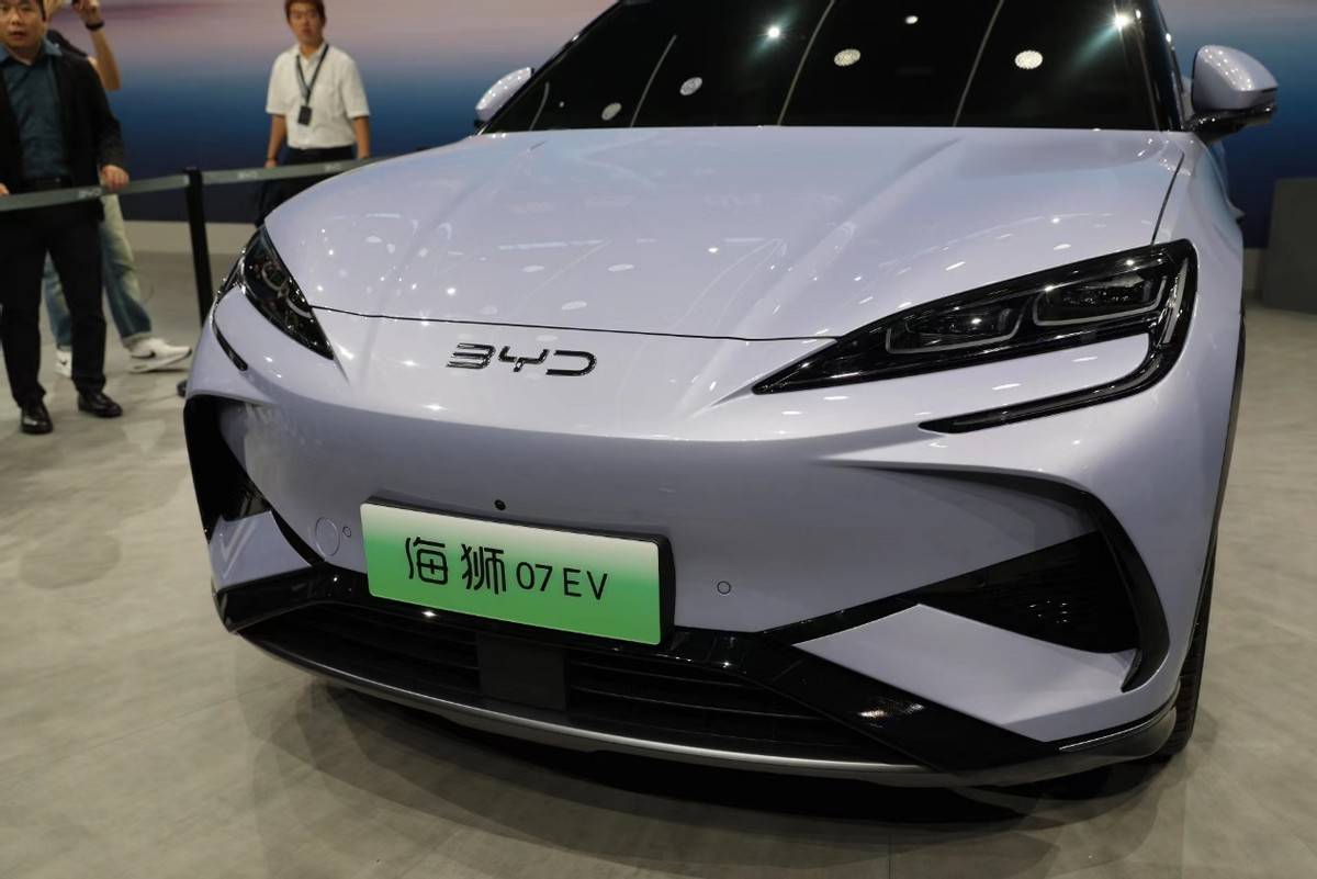 比亚迪再发力？海狮07 EV亮相，预计售价20-26万元_搜狐汽车_搜狐网