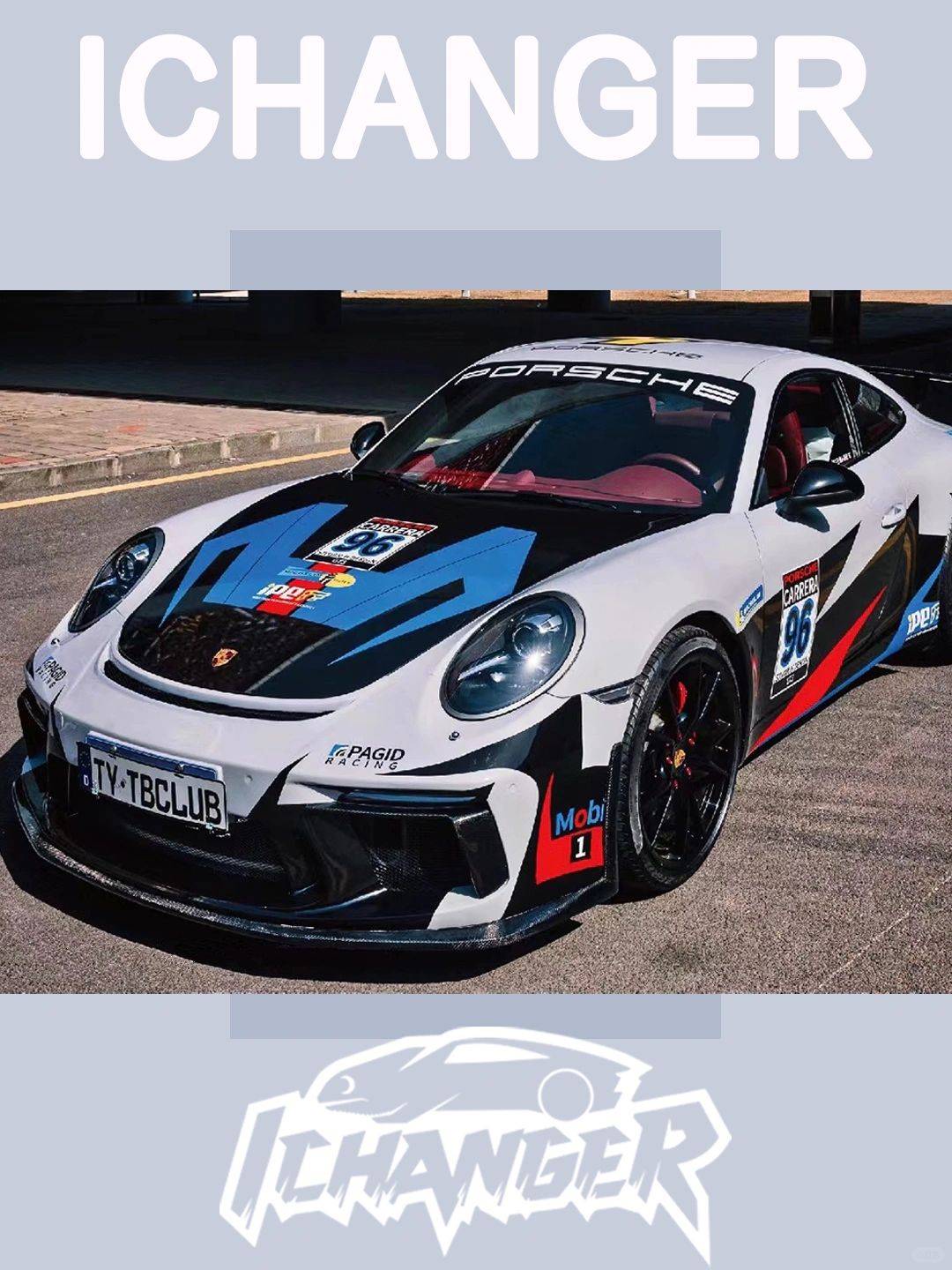 保时捷911-ICR改色膜赛车涂装，科技与激情的杰作_搜狐汽车_搜狐网