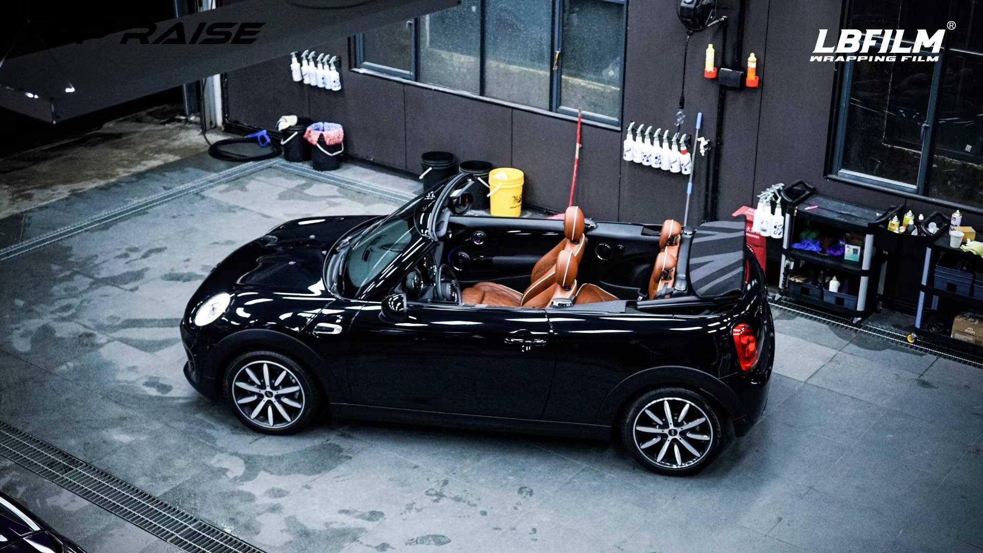 宝马-MINI-LB改色膜高亮钢琴黑，源于钢琴高贵奢华的灵感_搜狐汽车_搜狐网