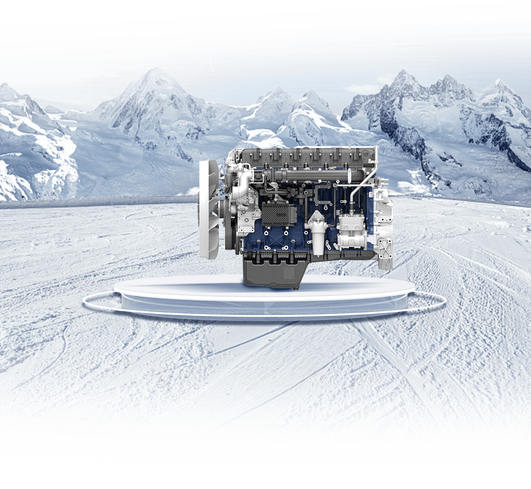 寒潮来袭，潍柴WP15NG无畏风雪，行驶稳定高效_搜狐汽车_搜狐网