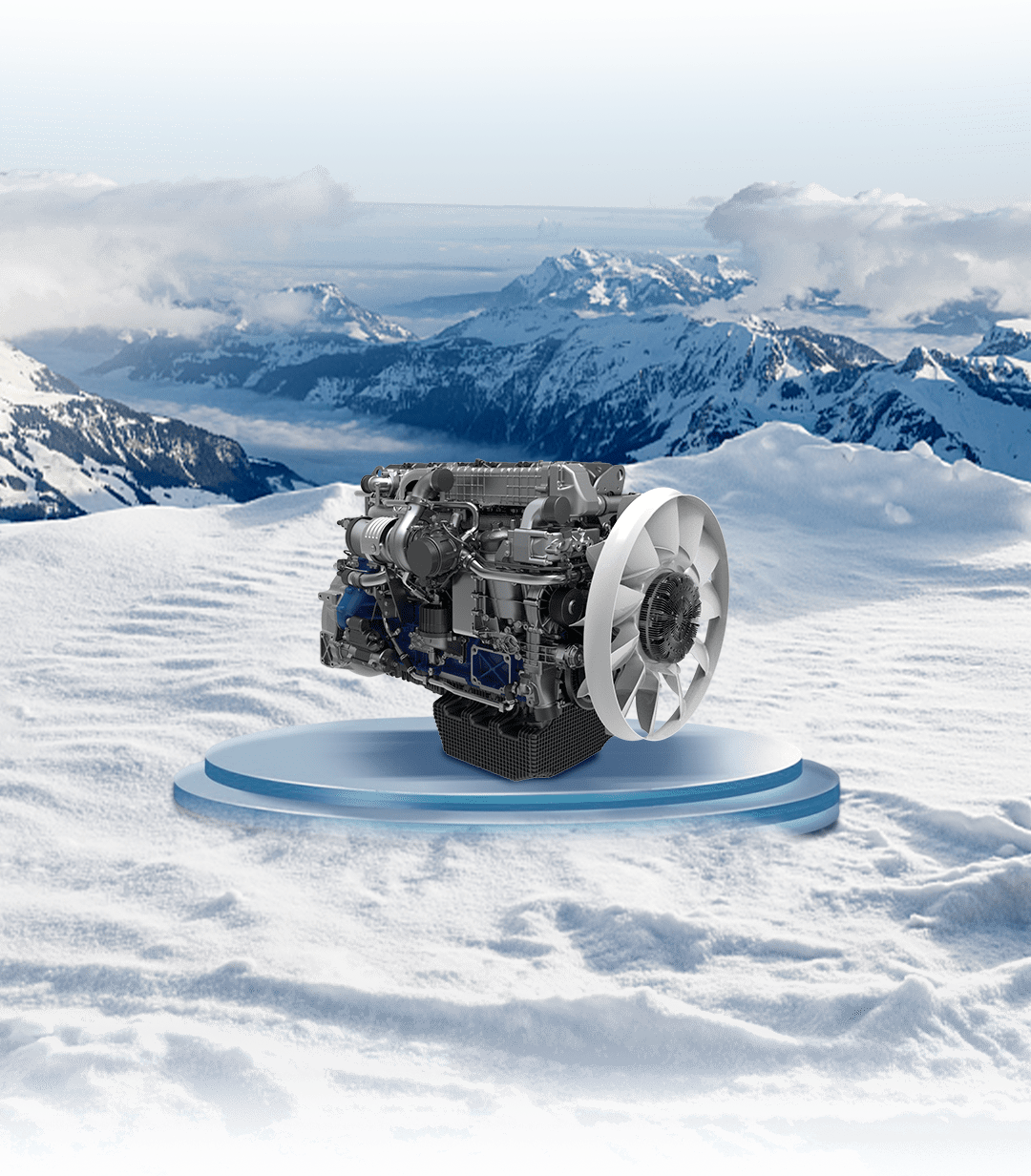 寒潮来袭，潍柴WP15NG无畏风雪，行驶稳定高效_搜狐汽车_搜狐网