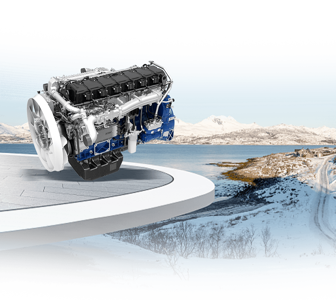 寒潮来袭，潍柴WP15NG无畏风雪，行驶稳定高效_搜狐汽车_搜狐网