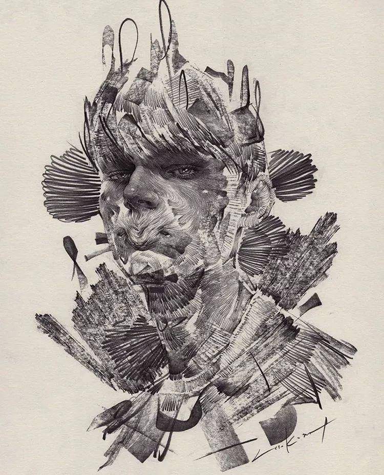 时装画手绘过程分享|迷了迷了！LeeKillust笔下的人物A爆了！_by