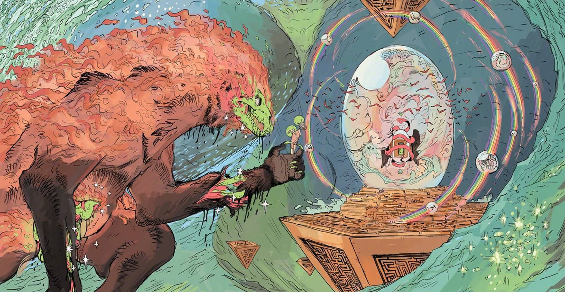 插画师 Jack T. Cole 绘画作品欣赏