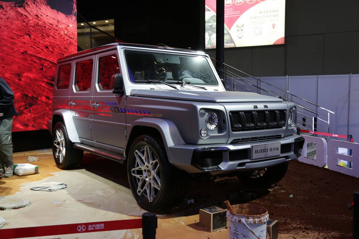 2021上海车展探馆：北京越野BJ80探月版_搜狐汽车_搜狐网