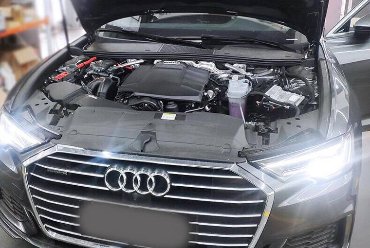 奥迪A6L45T刷ecu提动力改善换挡顿挫完美更进一步_搜狐汽车_搜狐网