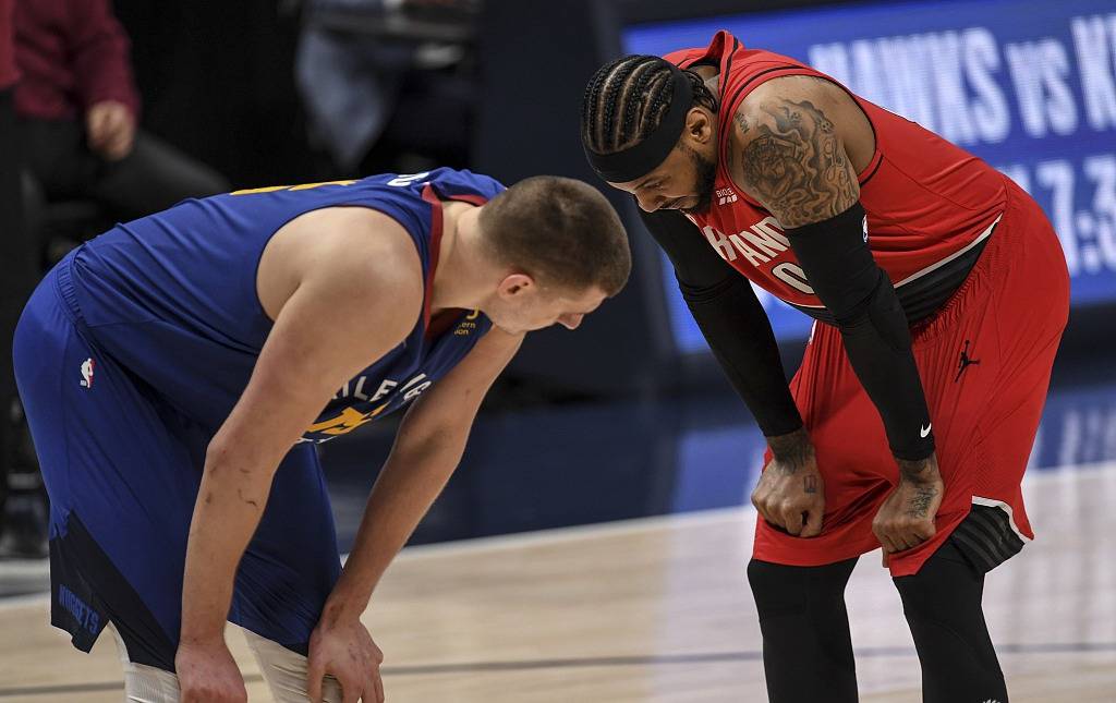 约基奇准三双，NBA1/4决赛G5，掘金147-140开拓者-搜狐大视野-搜狐新闻