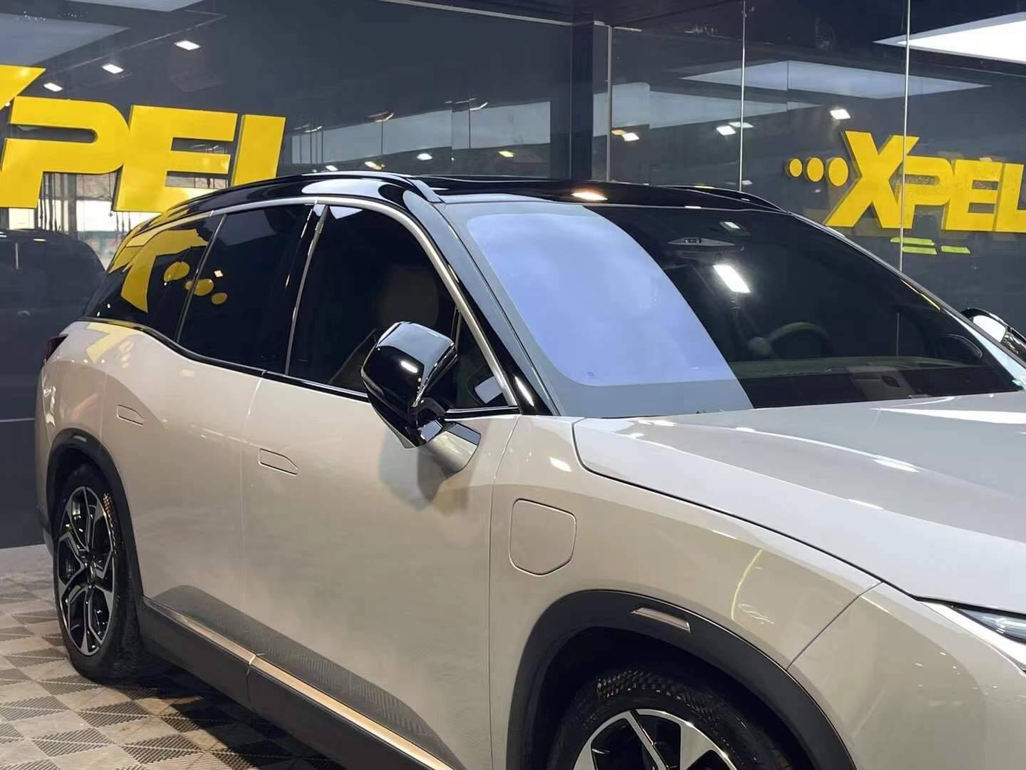 蔚来ES8 施工车窗隔热膜 案例分享_搜狐汽车_搜狐网