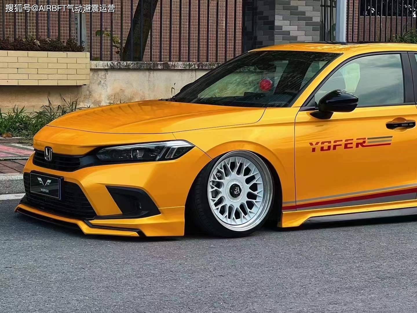 #运动美学标杆全新思域#AIRBFT气动避震_搜狐汽车_搜狐网