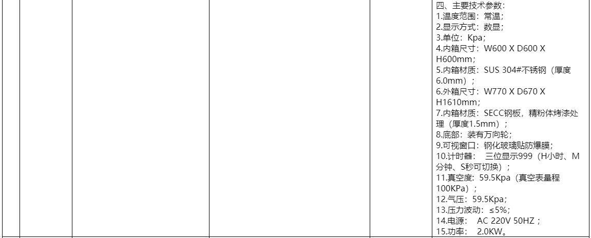 YY/T 0681.15-2019无菌医疗器械包装试验方法专用检验设备清单_运输_测试_产品