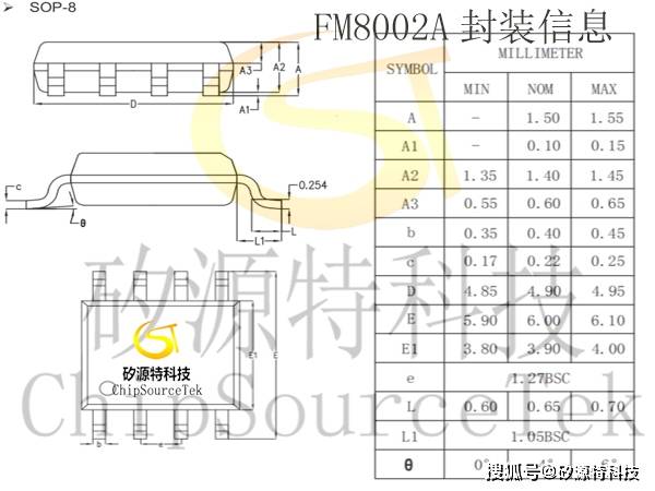 矽源特FM8002A音频功放IC-矽源特ChipSourceTek-搜狐大视野-搜狐新闻
