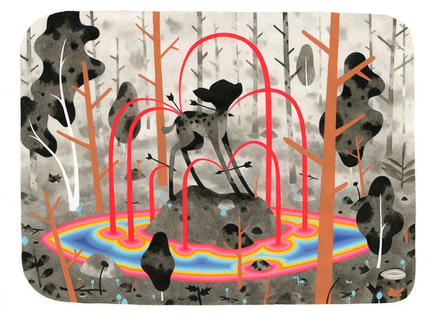 插画师 Graham Yarrington 绘画作品-搜狐大视野-搜狐新闻