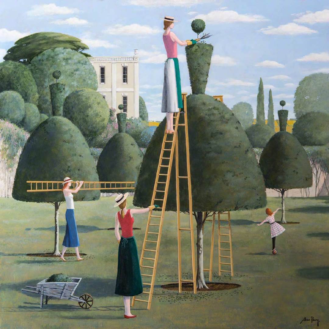来自画家 Alan Parry 绘画作品-搜狐大视野-搜狐新闻