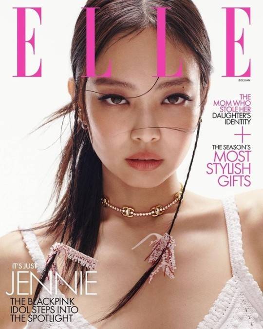 JENNIE《ELLE》封面曝光 妮妮的腹肌好惊人！-搜狐大视野-搜狐新闻