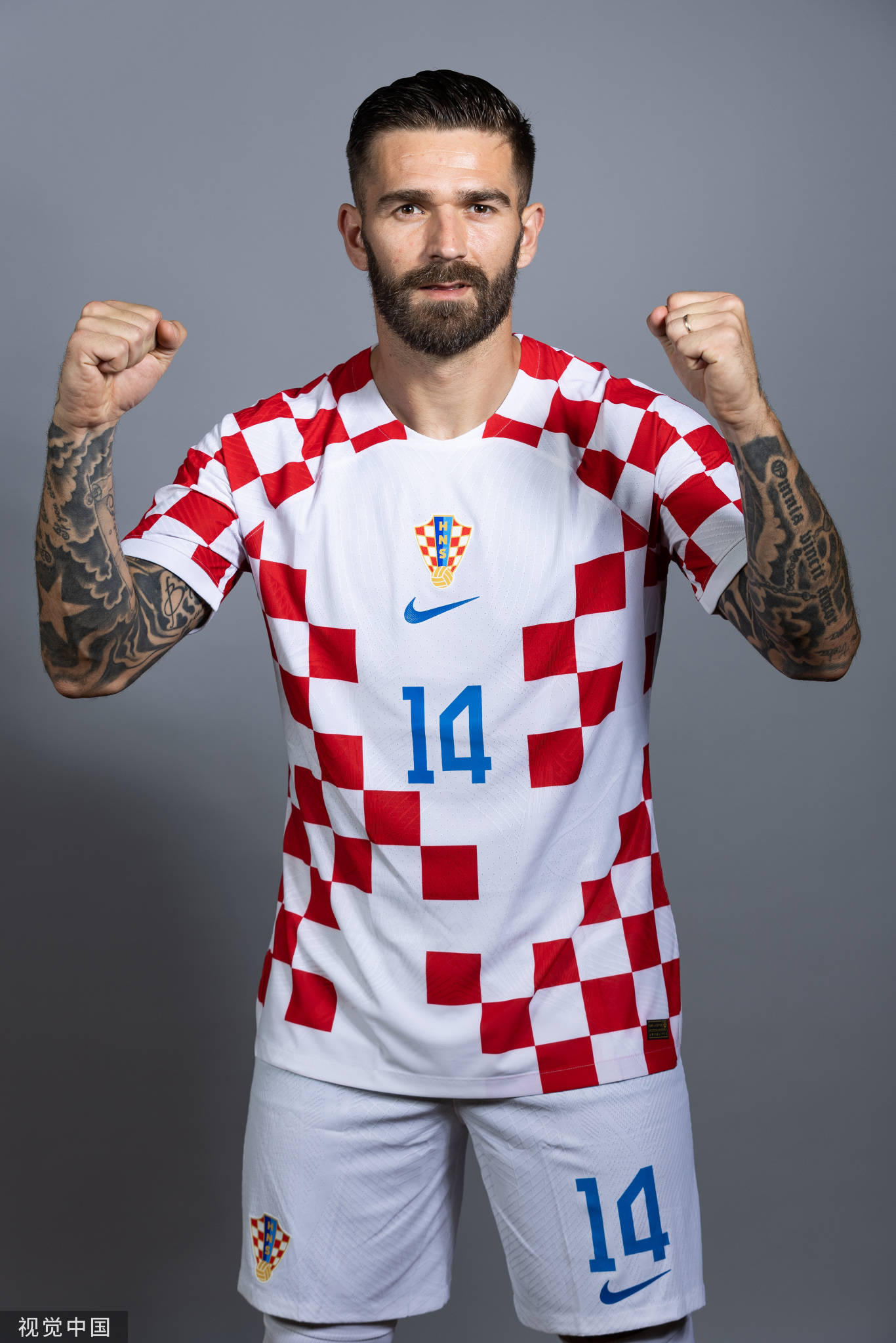 高清图：2022卡塔尔世界杯 克罗地亚队官方写真-搜狐大视野-搜狐新闻