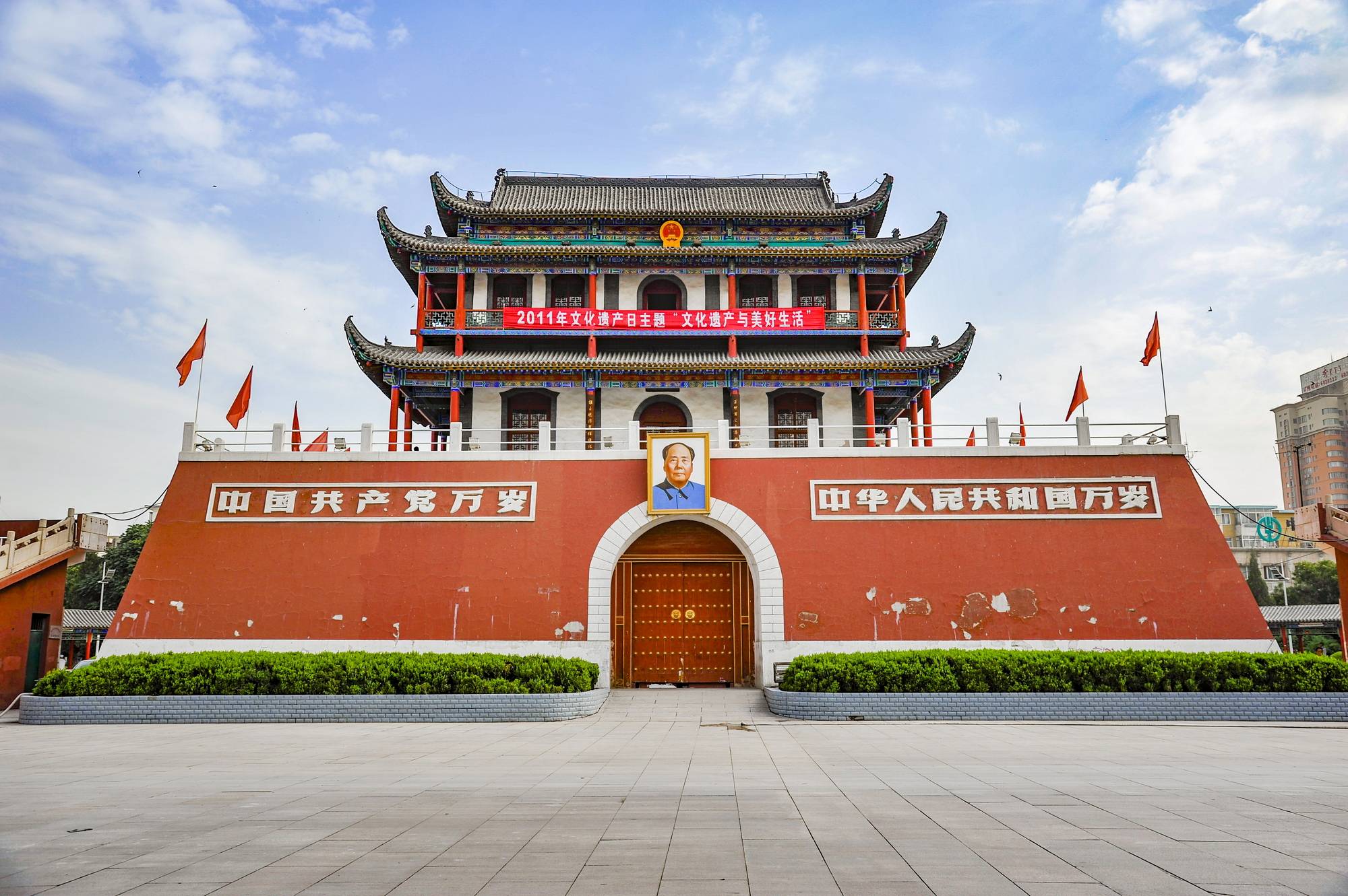 宁夏：银川的“南薰门”-搜狐大视野-搜狐新闻