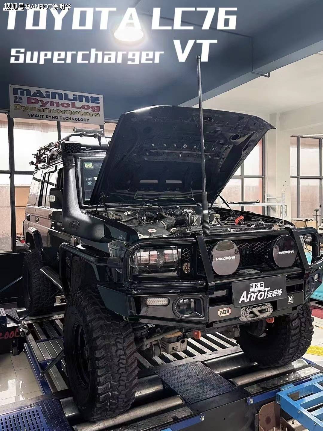 丰田陆巡LC76-4.0L-安装VT双螺杆机械增压_手机搜狐网