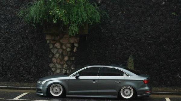 "雨后漫步"奥迪A3改装AIRBFT气动避震案例_搜狐汽车_搜狐网