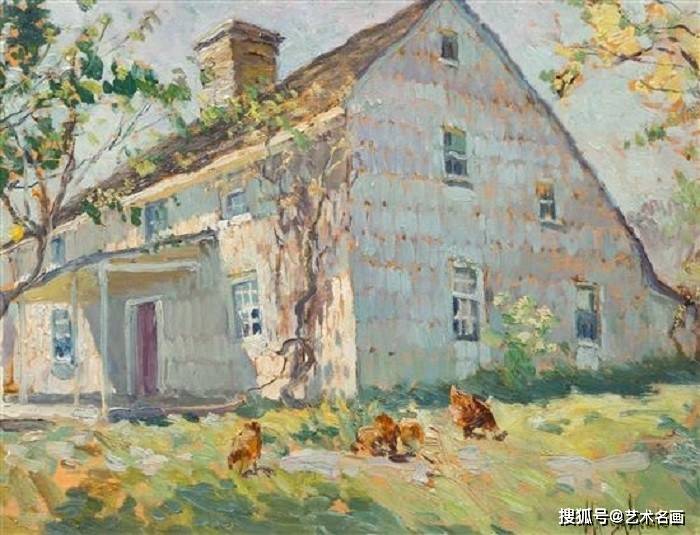 美国印象派画家Matilda Browne油画作品-搜狐大视野-搜狐新闻