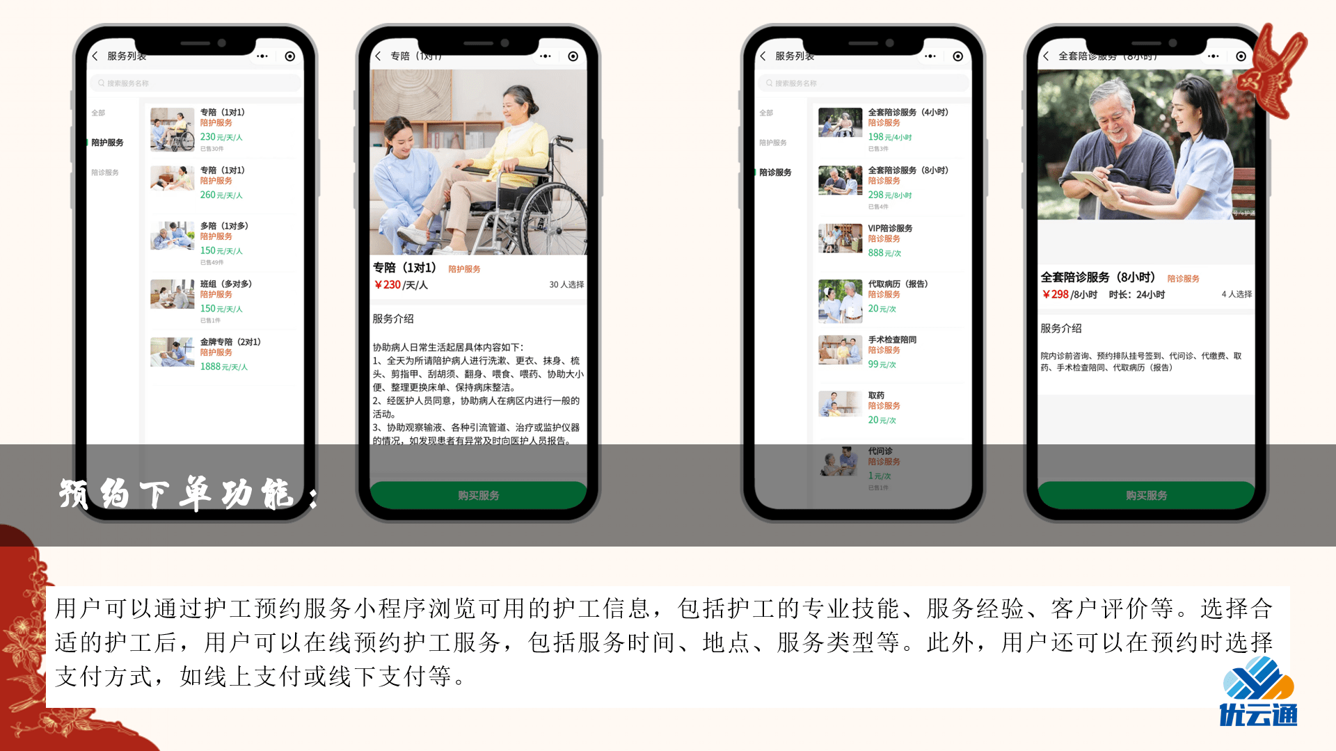 服务行业 • 护工服务 微信小程序应用案例 搜狐大视野 搜狐新闻 