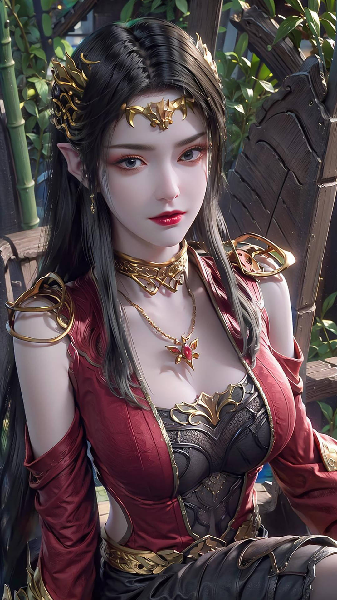 Ai手机壁纸：美杜莎女王，是一个迷人而神秘的存在 搜狐大视野 搜狐新闻