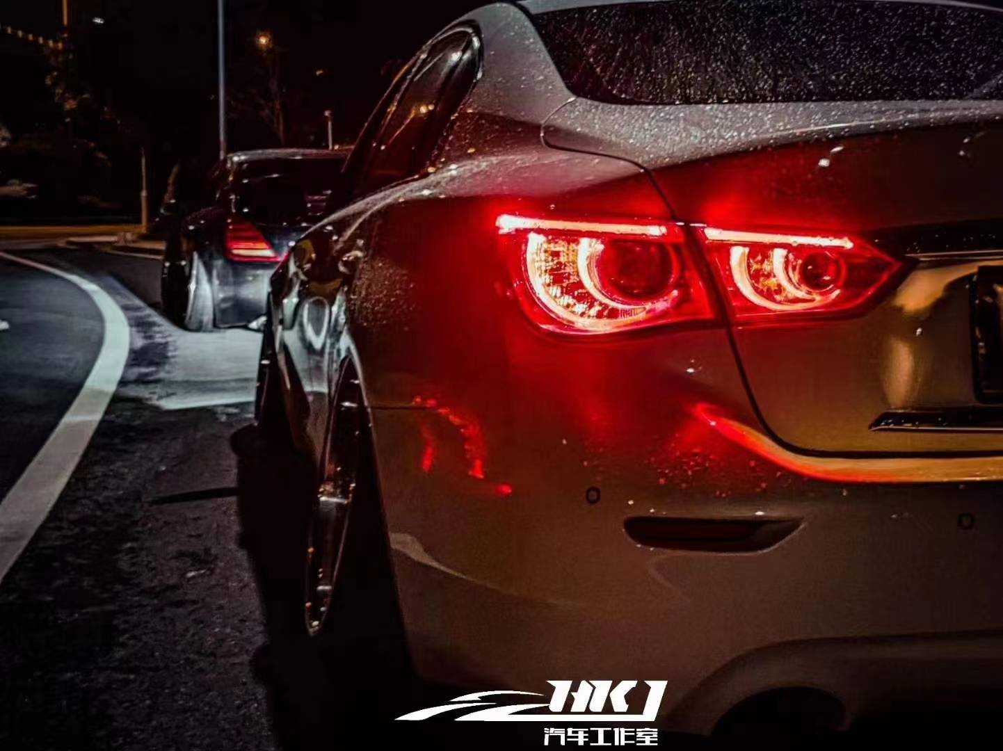 英菲尼迪q50改装AIRBFT气动避震姿态案例_搜狐汽车_搜狐网