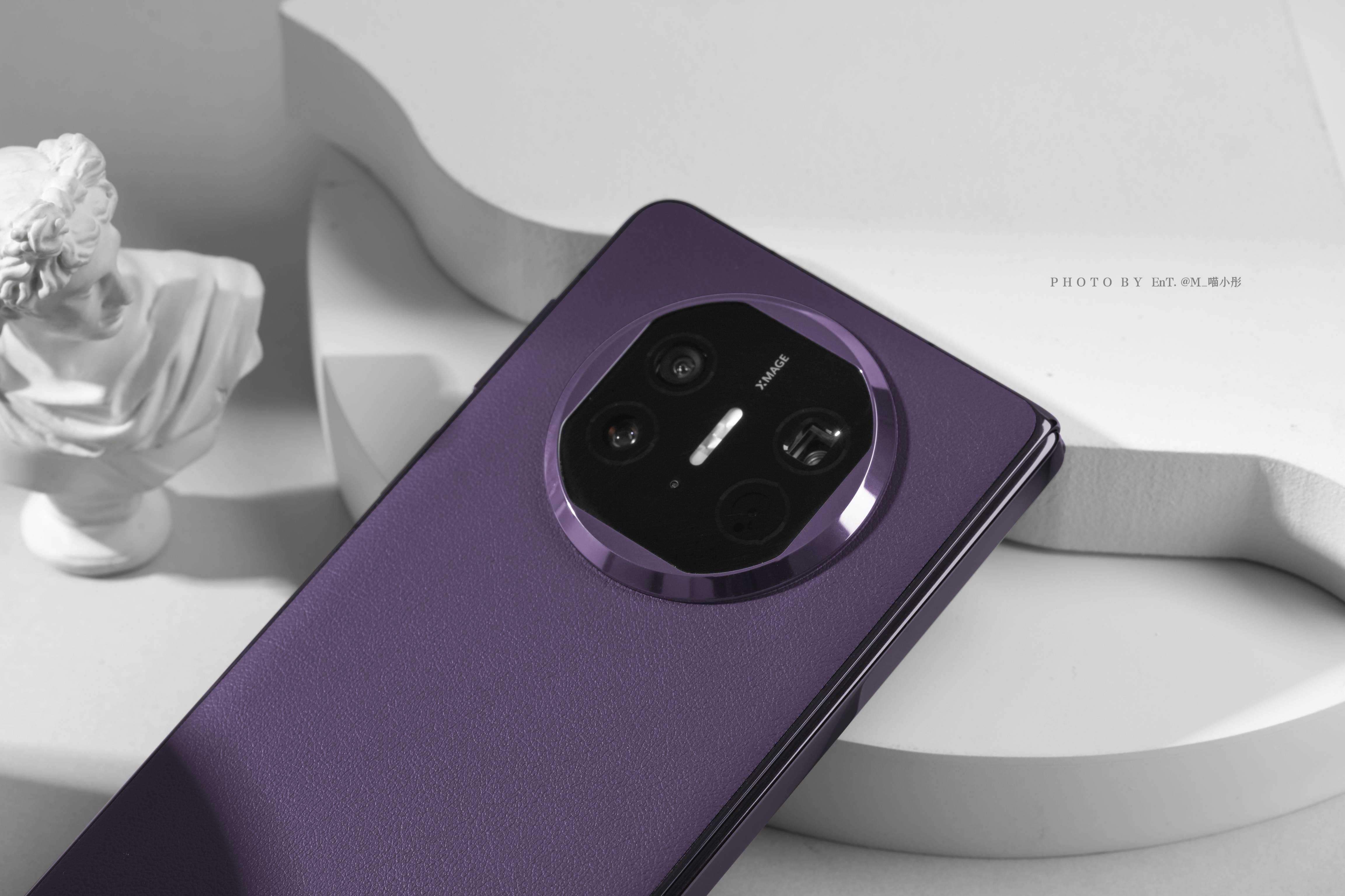 华为Mate X5旗舰折叠屏手机幻影紫图赏来了-搜狐大视野-搜狐新闻