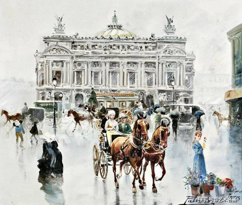 奥地利画家Adolf Pirsch的绘画作品-搜狐大视野-搜狐新闻